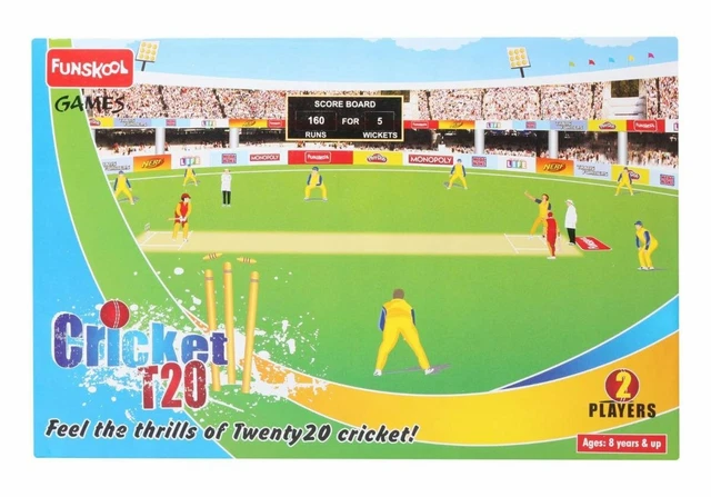 FUNSKOOL CRICKET T20 Board Game Age 6+ FREE SHIP $71.74 - PicClick CA