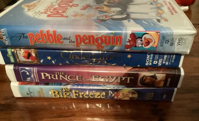 4-VHS MOVIES DIFFERENT TitlesNames ,Years All Very Nice.Children £12.34 ...