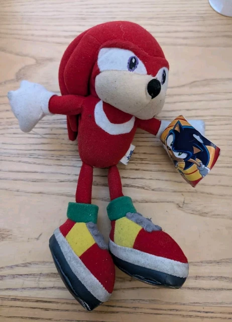 OFFICIAL SONIC THE Hedgehog Knuckles Soft Toy Sega Prize Sonic X ...