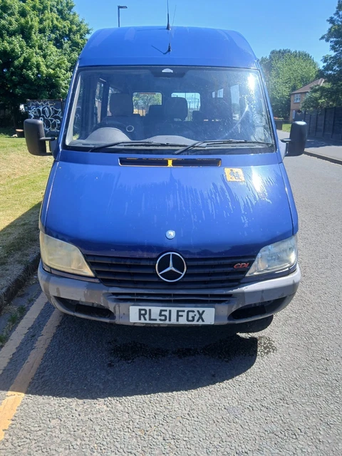 MERCEDES SPRINTER 2002 Minibus £2,500.00 - PicClick UK