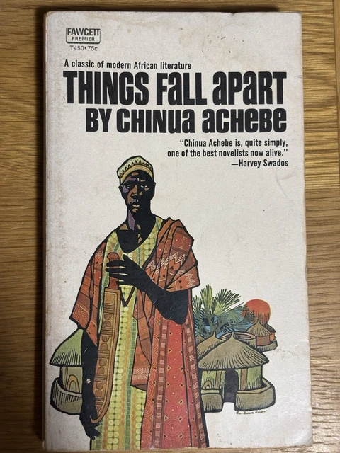 THINGS FALL APART by Chinua Achebe 1959 PB book Fawcett Premier £14.99 ...