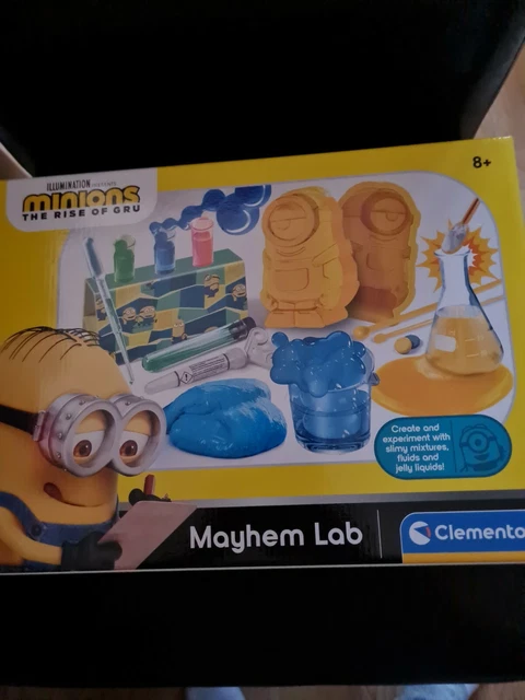 MINIONS THE RISE of Gru, Mayhem lab by Clementoni. 8 years+. New £4.99 ...