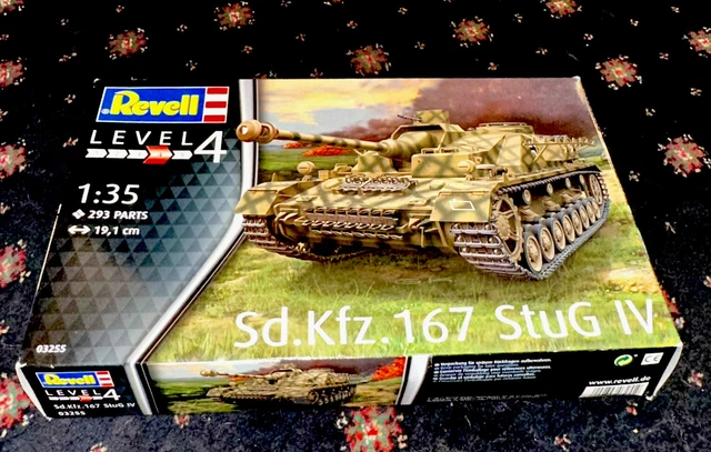 REVELL 03255 1:35 Scale Sd Kfz 167 Stug IV Model Kit Unopened £20.00 ...