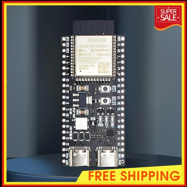 ESP32/ESP32-S3/ESP32-C3 SCHEDA DI sviluppo ESP32-C3-DevKitM-1 ESP32-S3-DevKitC-1 EUR 9,14 ...