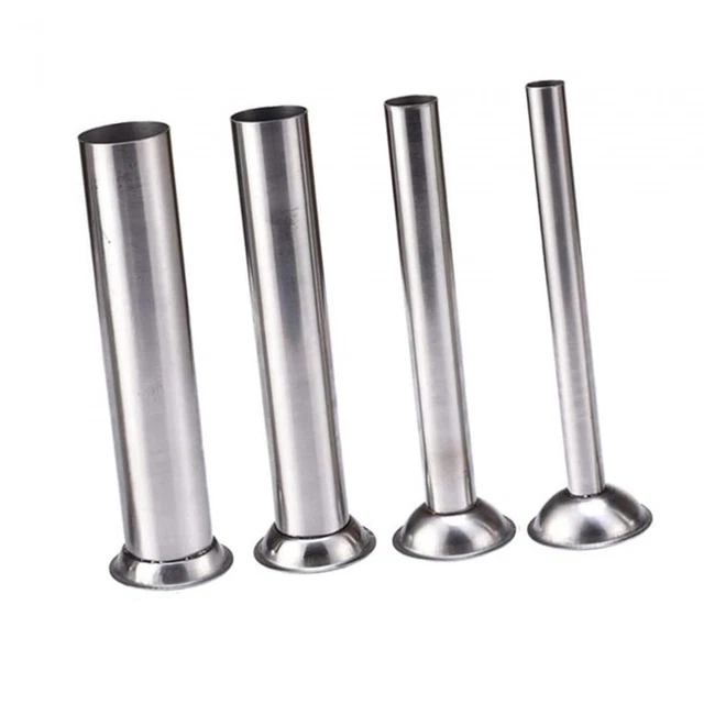 4 PIECES SAUSAGE Stuffing Tubes 16mm 32mm 22mm 38mm Sausage Stuffer ...