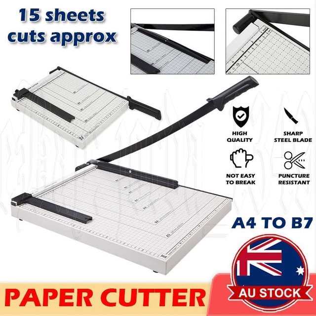 HEAVY DUTY A4 Paper Cutter Guillotine Card Photo Papers Trimmer Ruler ...