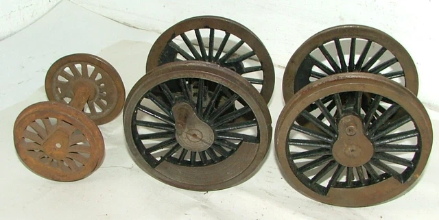 LIVE STEAM LOCOMOTIVE wheels model engineer workshop casting 3 1/2 ...