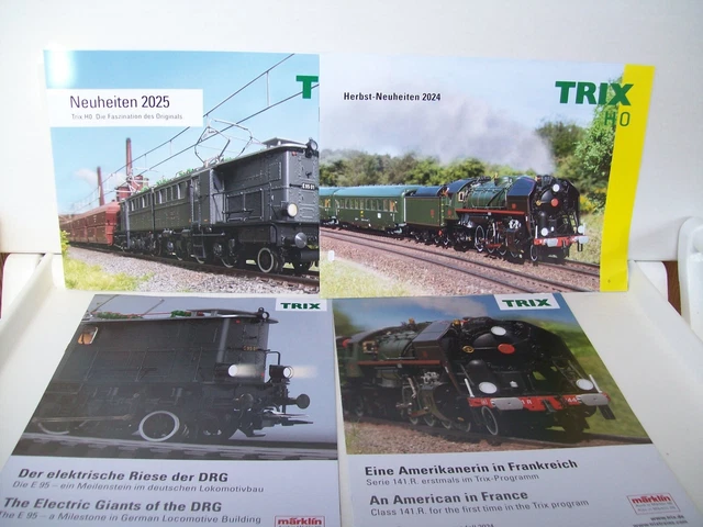 TRIX H0 NEUHEITEN Kataloge 2024/25 - 66 Seiten mit Preisangaben 2 ...