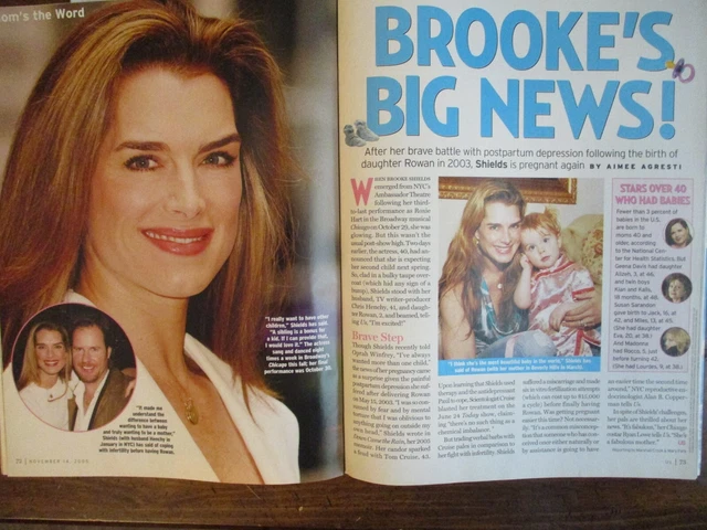 2005 US MAG(BROOKE SHIELDS/DOMINIC MONAGHAN/EVANGELINE LILLY/CHRISTINA ...