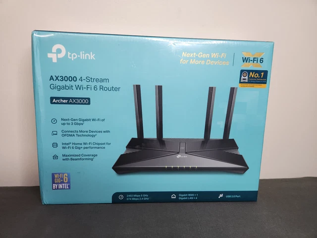 TP-LINK ARCHER AX3000 Dual-Band Wi-Fi 6 Router $99.99 - PicClick