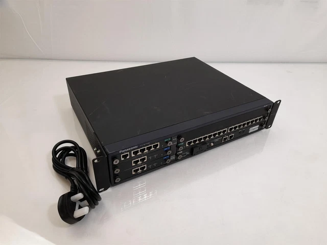 PANASONIC KX-NCP500 IP Telephone System With Rack Mount Ears £52.99 ...