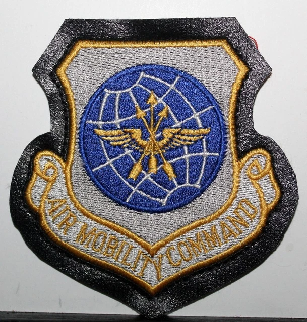 US AIR FORCE Air Mobility Command (AMC) Badge Patch Full Color ...