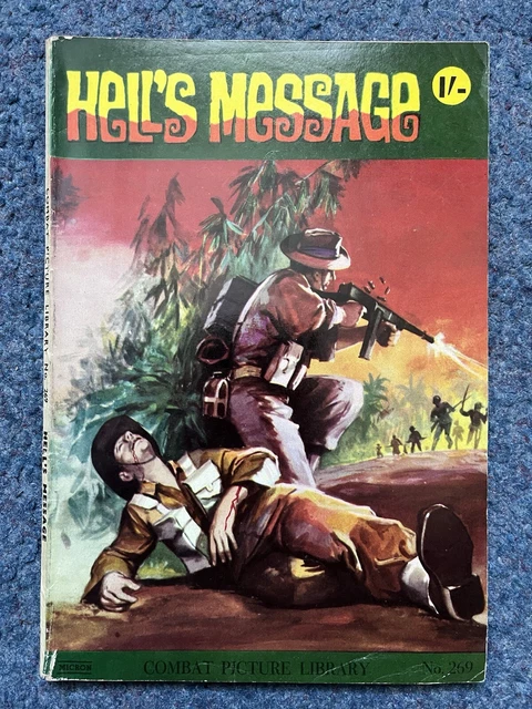 COMBAT PICTURE LIBRARY Comic No. 269 Hell's Message! £5.39 - PicClick UK