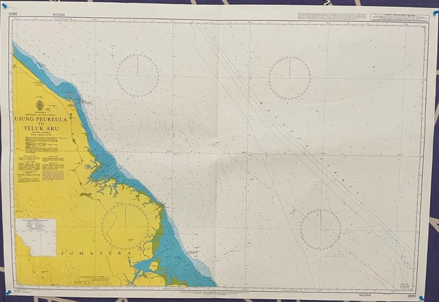 AMIRAUTÉ 3920 INDONÉSIE Sumatera Malacca Strait Ujung Peureula À Teluk ...