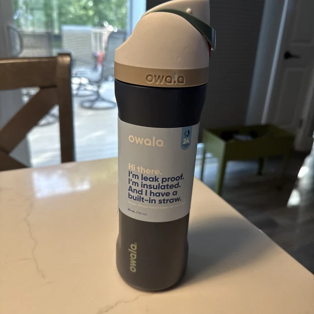 OWALA FREESIP STAINLESS Steel Bottle / 24oz / Color: Navy Nights ...