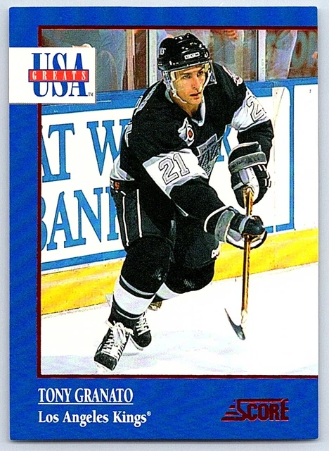 1992-93 SCORE USA Greats Tony Granato Los Angeles Kings #4 EUR 2,24 ...