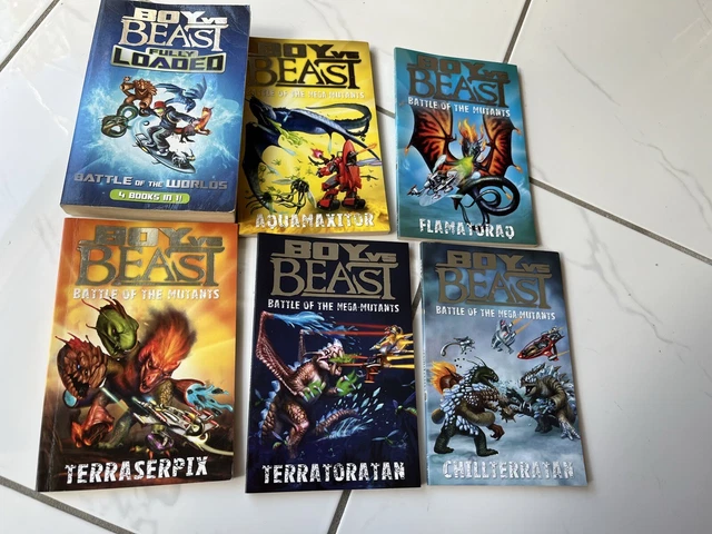 BOY VS BEAST Battle Of The Worlds Mutants Childrens Adventure Paperback ...
