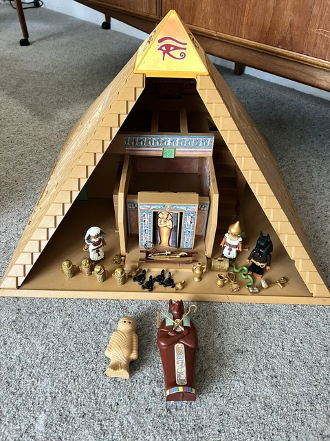 PLAYMOBIL EGYPTIAN PYRAMID Playset 4240 With Accessories £0.99 ...