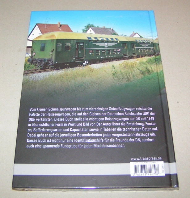 REISEZUGWAGEN DER DDR Seit 1949 Allemand Dr Marc Dahlbeck Transpress EUR 22,37 - PicClick FR