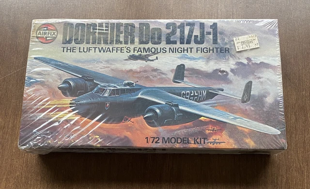 AIRFIX DORNIER Do 217J-1 The Luftwaffe's Famous Night Fighter Model Kit ...