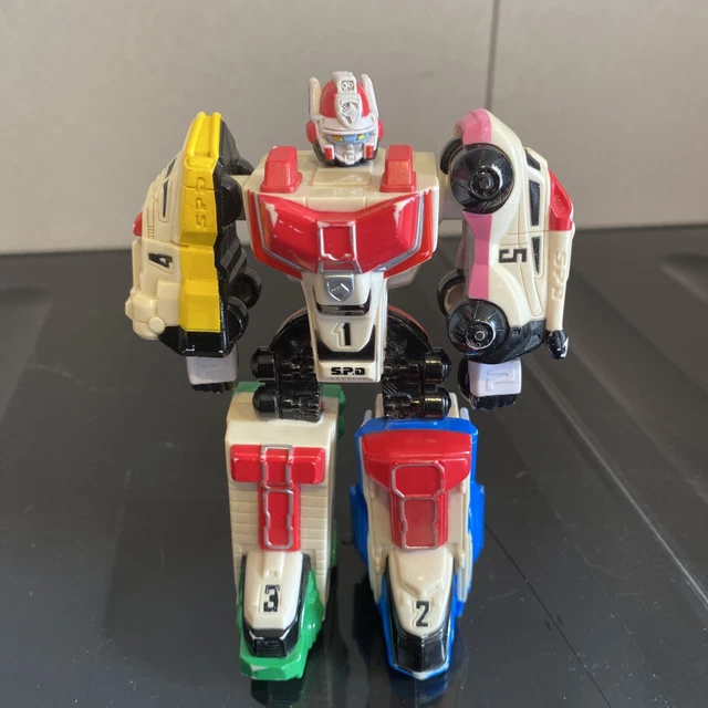 POWER RANGERS SPD Mini Megazord Action Figure 2005 Mini 5.5" Figure £3. ...