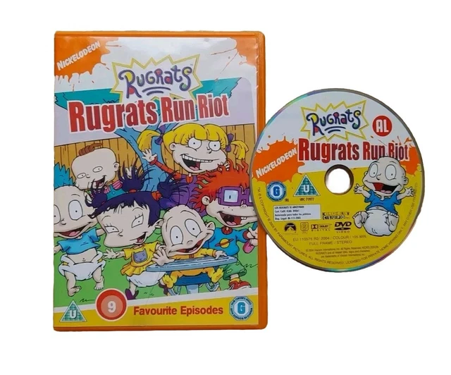 RUGRATS RUN RIOT DVD - Classic Animated Cartoons - 9 Episodes ...