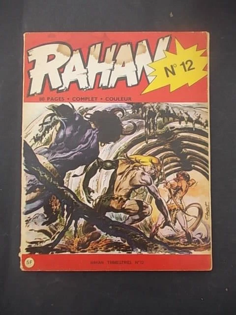 CHERET LECUREUX RAHAN n° 12 Vaillant 1974 Pif Gadget bande dessinée ...