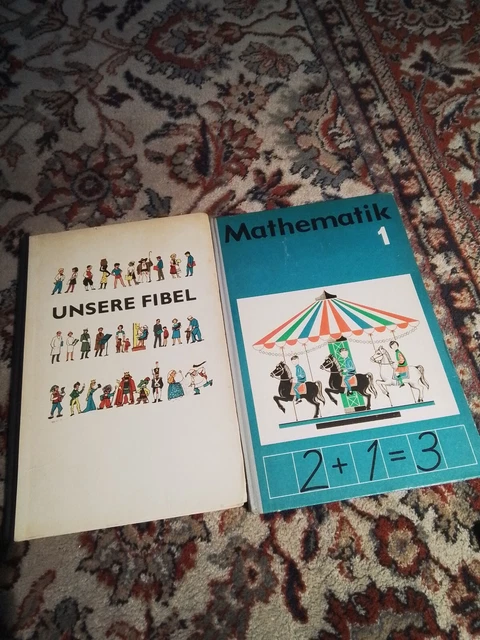 UNSERE FIBEL UND Mathematik Klasse 1 DDR EUR 40,00 - PicClick DE
