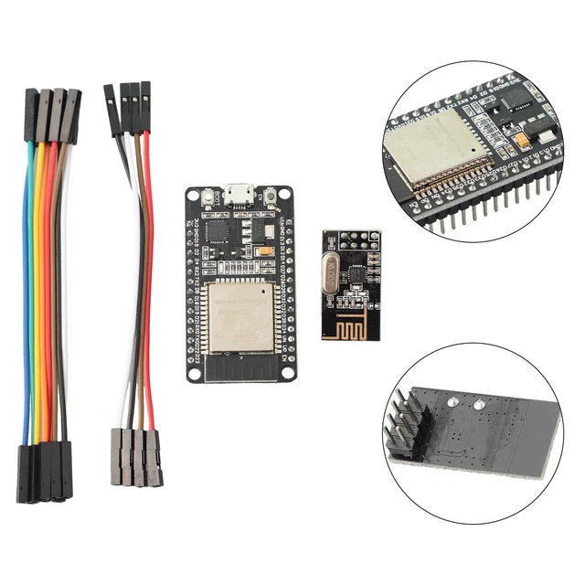 KIT CÂBLE ESP32+NRF24L01 OpenDTU rester connecté pour Hoymiles haute ...
