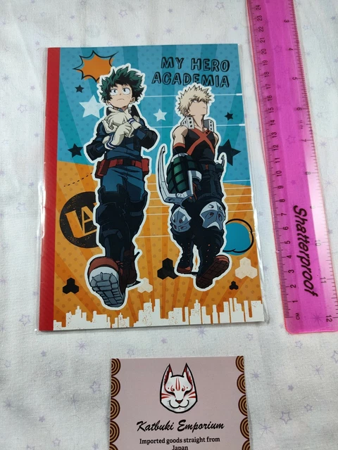 MY HERO ACADEMIA Official Notebook Izuku Midoriya Deku Bakugo Katsuki ...