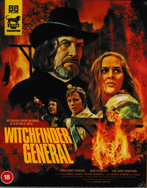 WITCHFINDER GENERAL BLU-RAY (2024) Vincent Price cert 18 New ( Still Sealed ) £5.91 - PicClick UK