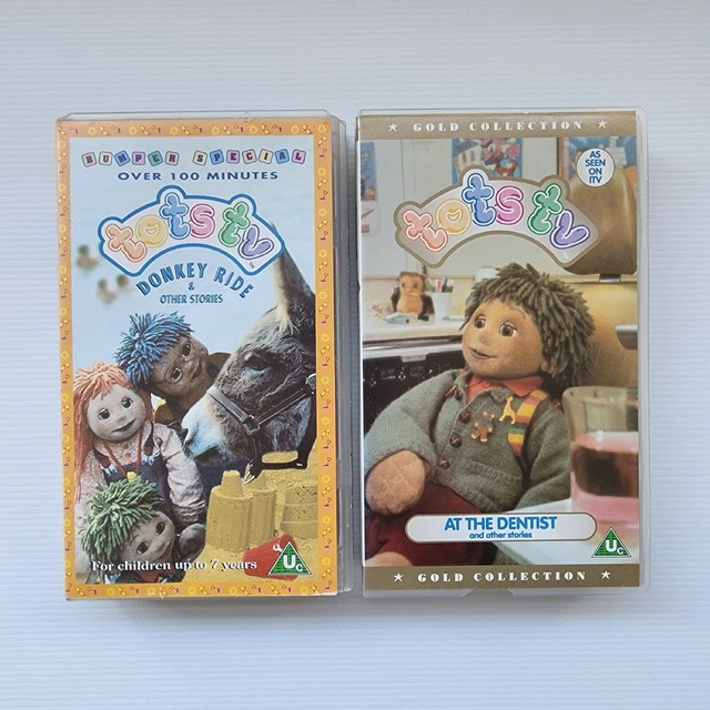TOTS TV GOLD Collection VHS And Donkey Ride Great Condition Carlton ...