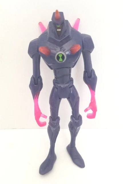 FIGURINE ARTICULÉE VIOLETTE Ben 10 Alien 4" Chromastone Bandai 2008 EUR ...