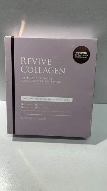 14 X 22G Revive Collagen Citrus Flavoured Drink Supplement 8,500mg ...
