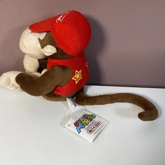 SUPER MARIO DIDDY KONG SOFT PLUSH TOY NINTENDO SIZE Small £8.99 ...