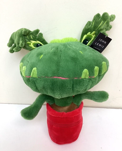 SNAPPER PLUSH VENUS Fly Trap John Lewis Christmas Advert 2023 - NEW £10 ...