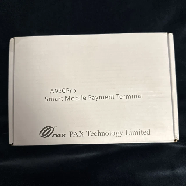 PAX A920 PRO Smart Mobile Payment Terminal New Boxed Card Machine ...