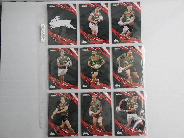 2024 NRL TRADERS Titanium South Sydney Rabbitohs 9 Card Team Set $6.00 ...