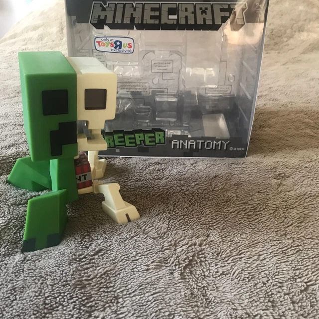 MINECRAFT CREEPER ANATOMY Authentic Jinx Mojang Vinyl Action Figure Toy ...