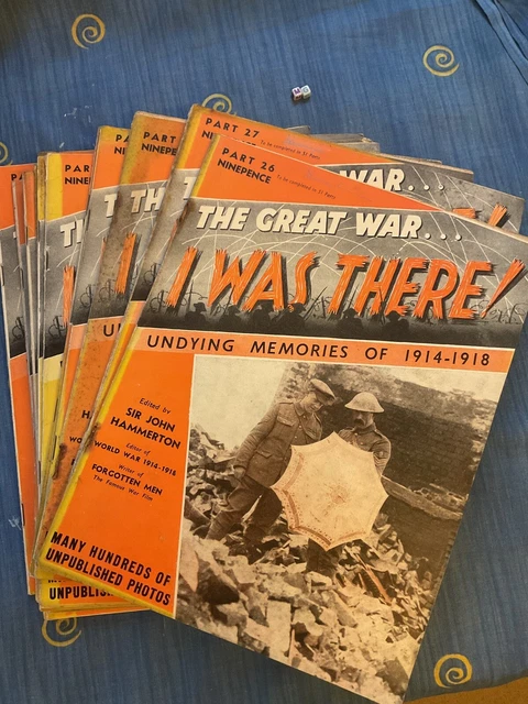 WW1 THE GREAT WAR "i Was There” Magazines RARE Joblot , 15 Issues £35. ...