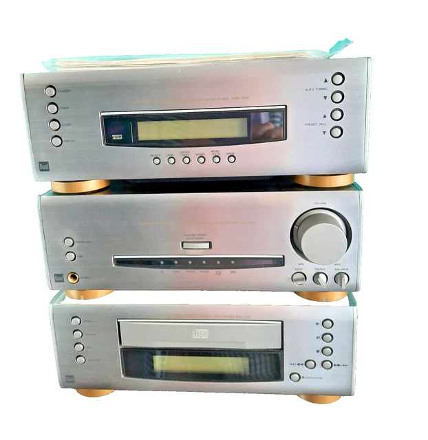 DUAL HIFI-SYSTEM MINI 2000 mit MAGNAT Monitor Supreme Standlautsprecher ...