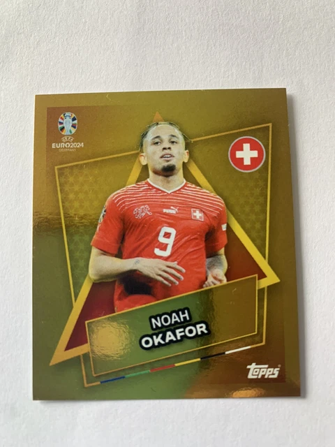 TOPPS EURO 2024 Gold SP Noah Okafor SUI SP £1.30 - PicClick UK