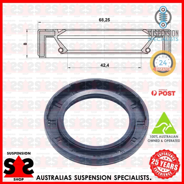 SHAFT SEAL, DRIVE Shaft Suit HONDA Civic 1.8 (FD1, FD7, FA1) CIVIC VIII Saloon EUR 19,27 ...