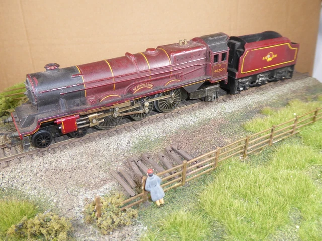 TRIANG / HORNBY 00 Gauge BR Princess 4-6-2 Steam Loco/Tender 46200 BR ...