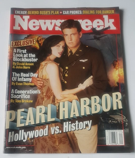 PEARL HARBOR BEN Affleck Kate Beckinsale Tom Brokaw May 2001 Movie ...