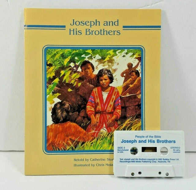 BIBLE STORY READ Along Book with Cassette Joseph and his Brothers 1988 ...