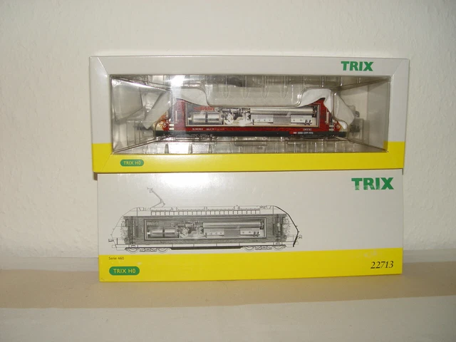 TRIX 22713 E-LOK BR Re 4/4 460 033-4 -MUSIKDOSE- SBB mit DSS EUR 189,99 ...
