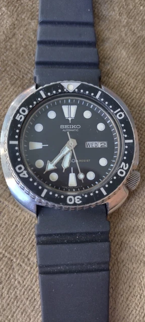 RARE VINTAGE SEIKO "Turtle" 6309 7040 Divers watch 1984 year £525.00 - PicClick UK