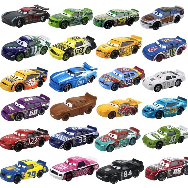 DISNEY PIXAR CARS 1 Metal Racers No.4-No.123 1:55 Diecast Toy Car Boy ...