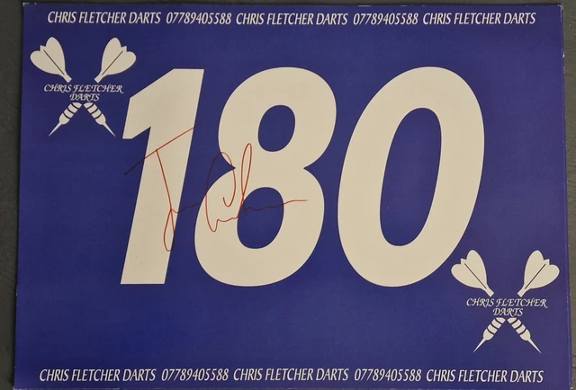 ORIGINAL HAND SIGNED Joe Cullen 180 Poster From A Match £20.00 ...